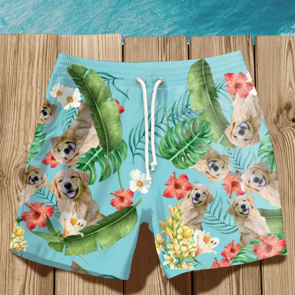 Your photo - Personalised Swim Shorts – Pet Printed UK