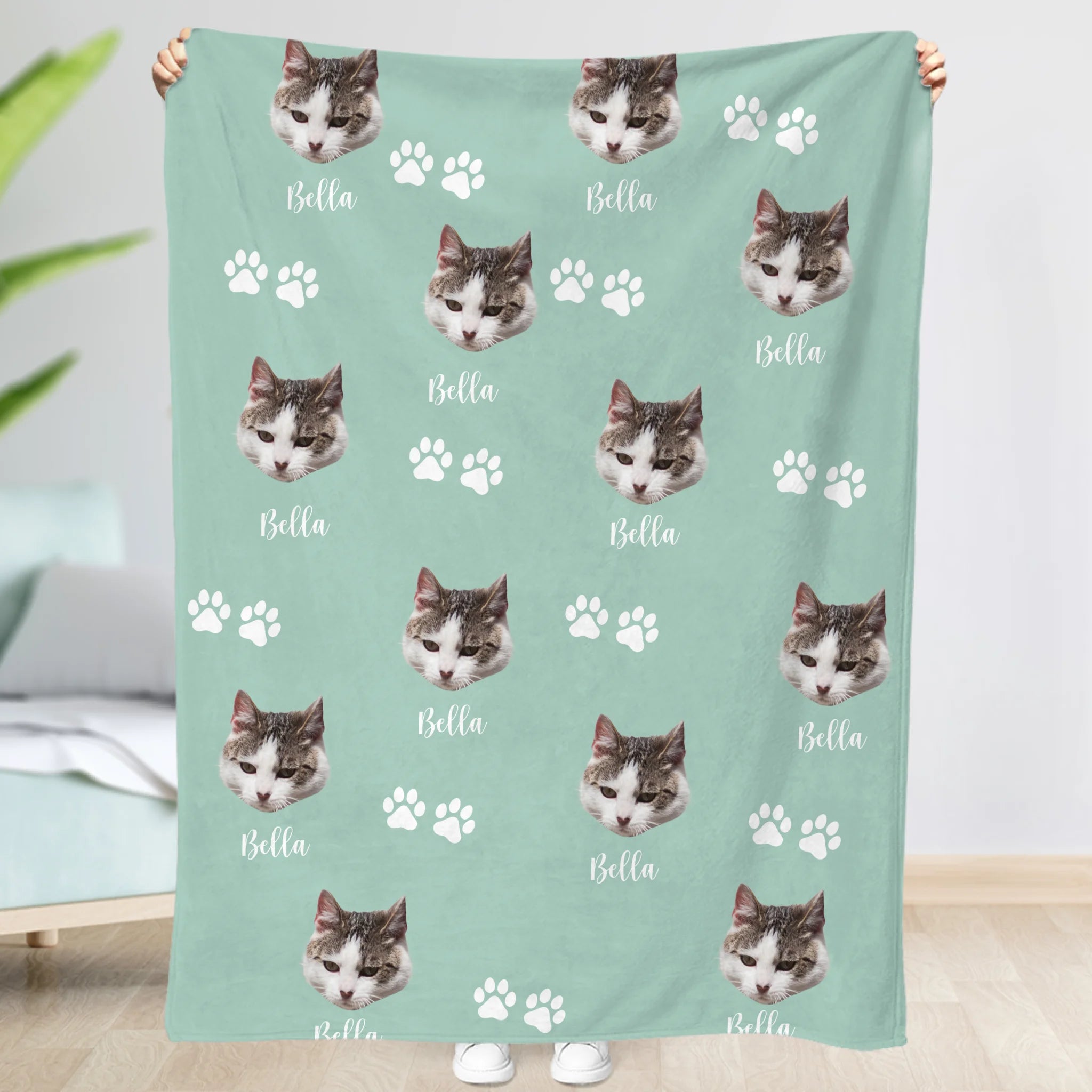 Pet heads - Personalised Blanket – Pet Printed UK