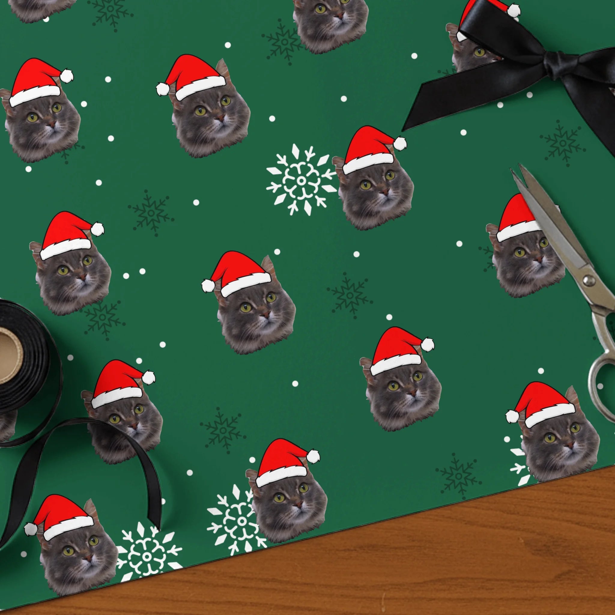 Your Photo - Personalised Wrapping Paper – Pet Printed UK